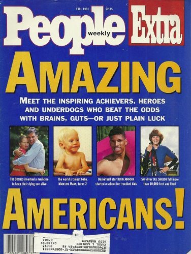 People Magazine Extra Fall 1991 Amazing Americans Achievers Heroes ...