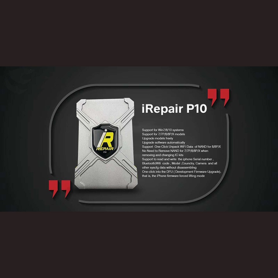 iRepair P10 DFU Box For iPad iPhone Read Write Serial Number One-Click Wifi Data | eBay
