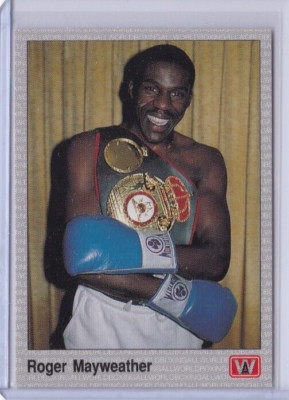 1991 All World BOXING CARD #107 ROGER MAYWEATHER (ID4) | eBay