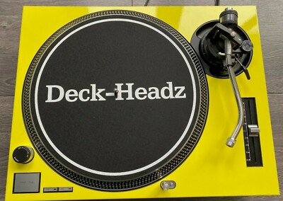 Technics SL-1200 / 1210 MK2 Yellow Gloss Faceplate/ Cover *More ...