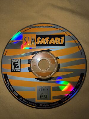 Sim Safari (PC CD-ROM, Windows) - RARE | eBay