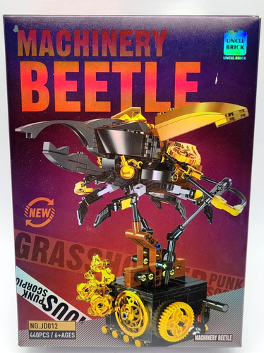 Uncle Brick Insect Machinery Beetle Collection Building Toy - 440 ...