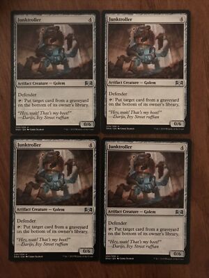 Junktroller X4 Ravnica Allegience Moderate Play MTG | eBay
