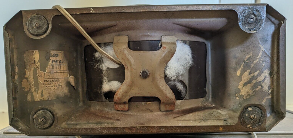 Philco Model 211 Speaker, Radio Model 511 Coffin Tube Radio For Parts ...