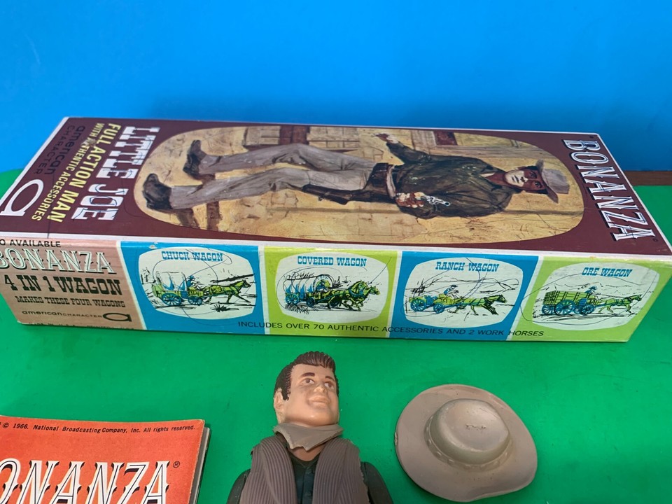 1966 BONANZA 'Little Joe' Figure in Original American Character BOX | eBay