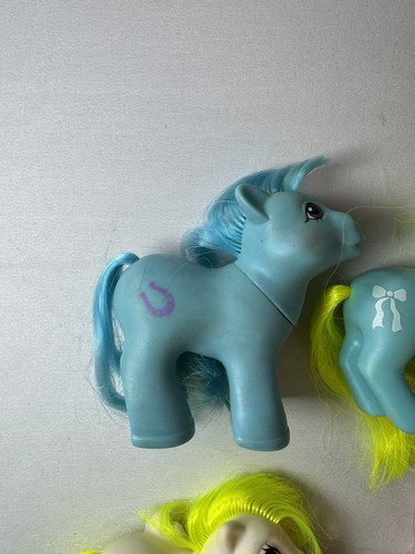 My Little Pony Vintage G1 Baby Lucky Ribbon Moondancer Surprise Summer ...