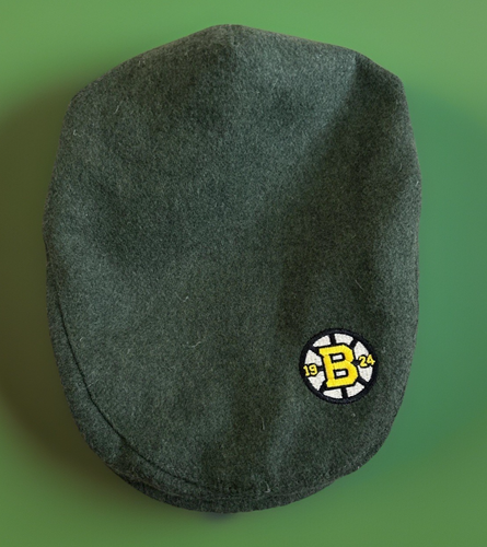 Boston Bruins Newsboy Cabbie Hat Cap Hat One Size NHL Hockey 1924 TD ...