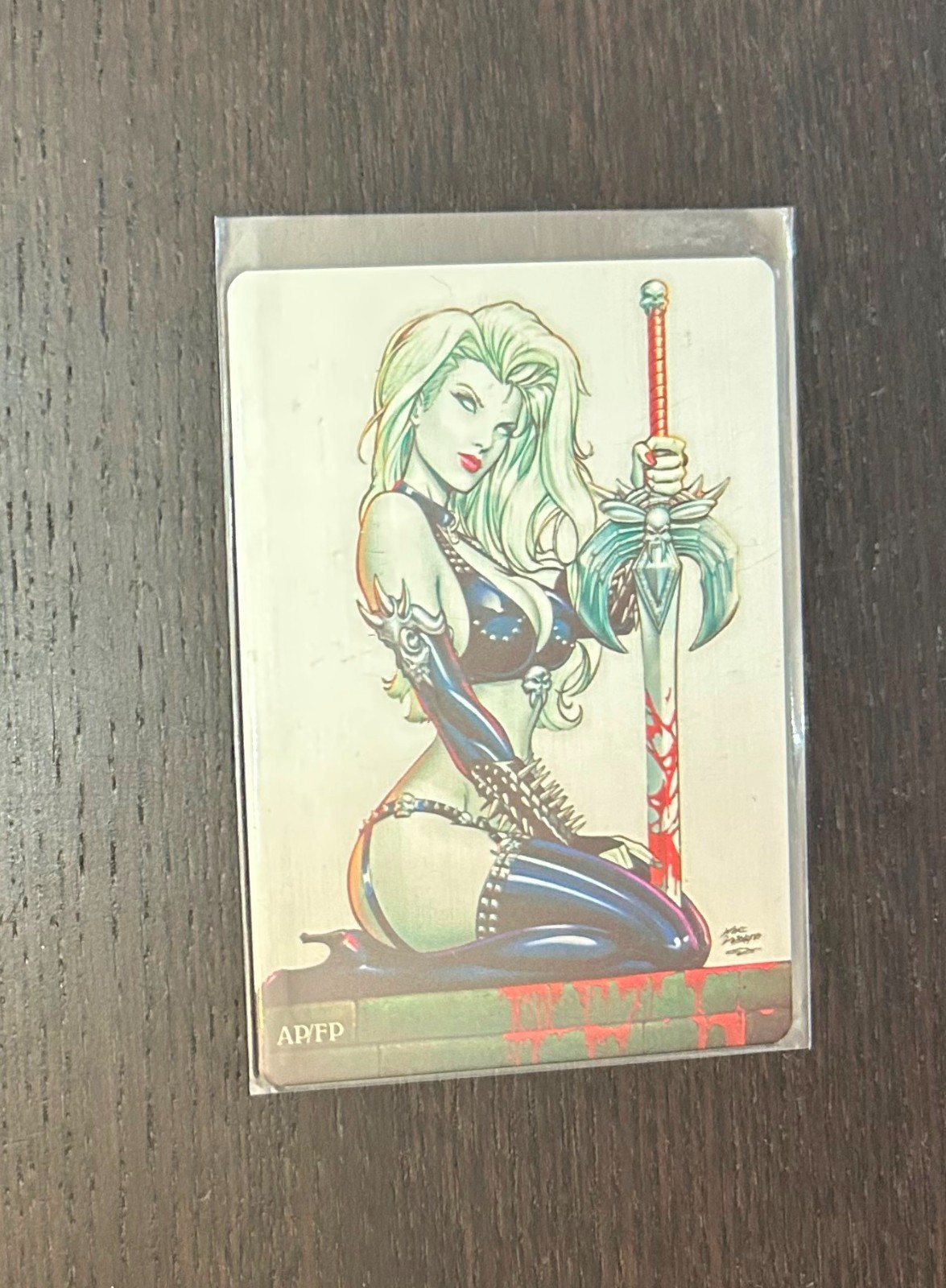 LADY DEATH METALLICARD -- Black Metal -- Metal Trading Card Limited to ...