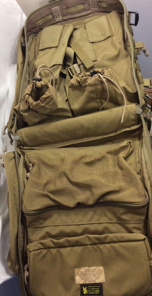 USAF TACP BACKPACK JUMPABLE MIL-SPEC COYOTE BAG RUCK MILITARY SURPLUS ...