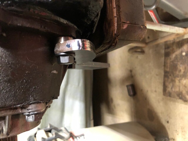 Ford NP205 transfer case rear output support mount bracket swap ...