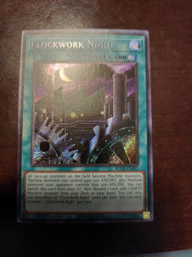 Yu-Gi-Oh! TCG Clockwork Night Battles of Legend: Crystal Revenge BLCR ...