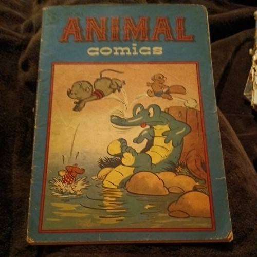 ANIMAL COMICS 21 DELL 1946 POGO-POSSUM WALT KELLY Uncle wiggily golden ...