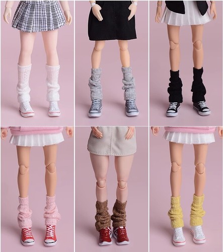 1/12 Scale Female Tube Socks Stacked Socks Model For 6" Action Figure ...