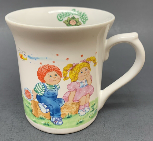 Vintage CABBAGE PATCH KIDS Ceramic Coffee Mug 1984 Edition Raining ...