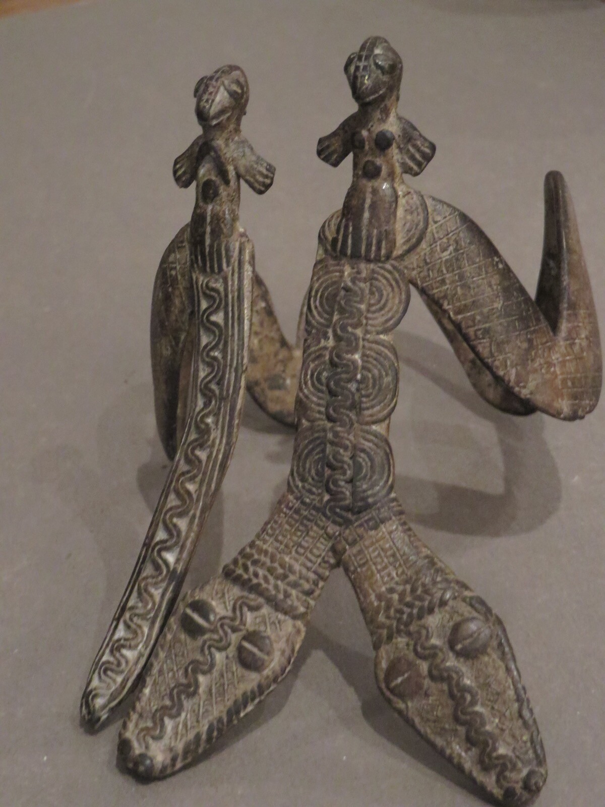 Burkina Faso Bronze Amulet Pendant, African Ethnic Je… - Gem