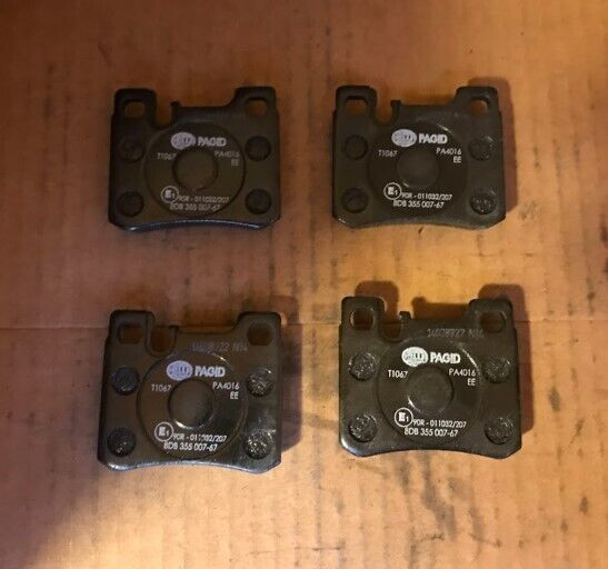 Pagid Rear Disc Brake Pad Set - # 002 420 01 20 P / T1067 - Fits ...