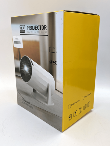 LED Source 4K Multimedia Smart Projector - White for Home Theaters | eBay