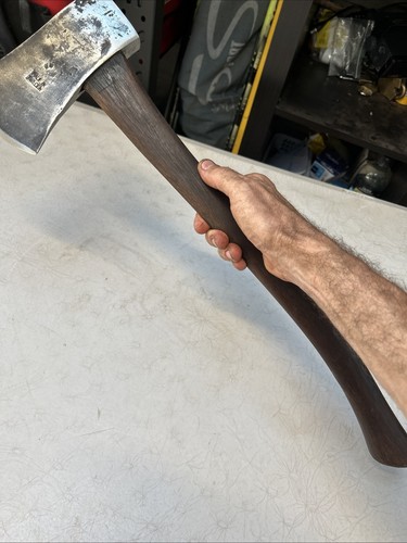 Vintage Half Axe Hatchet; Collectable; Old Tool; 2 1/4lb; Sweden ...
