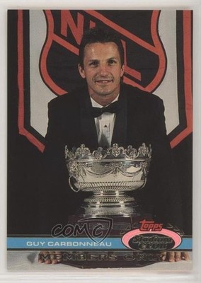 1991 Topps Stadium Club Members Only Guy Carbonneau HOF | eBay