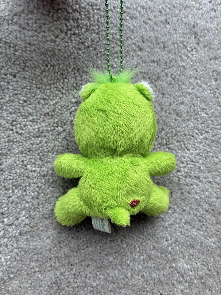 Heisei Retro Care Bears Plush Keychain Green | eBay