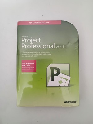 Microsoft Project Professional 2010 885370147131| eBay