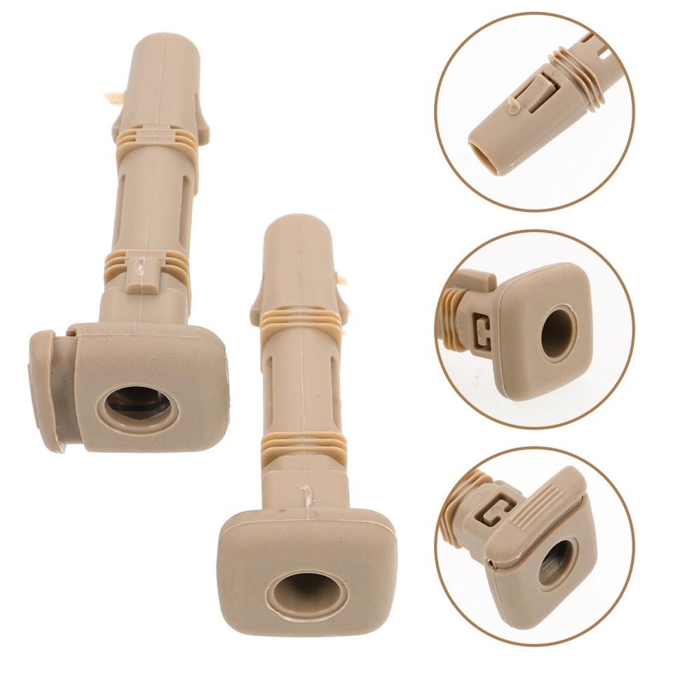 2 Pcs Modified Car Headrest Accessories Guide Insert for Headrests | eBay