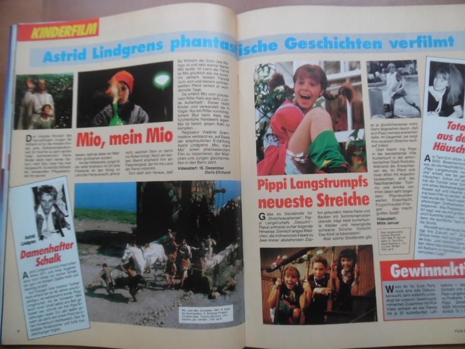 VIDEO MAGAZIN 1-1989 Dolph Lundgren Samantha Fox Theresa Russel ...
