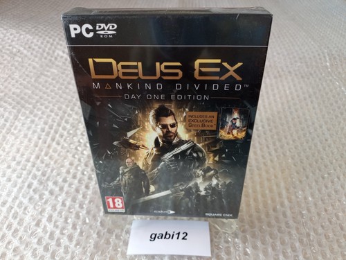 Deus Ex Mankind Divided Limited Steelbook Edition PC DVD ROM | eBay