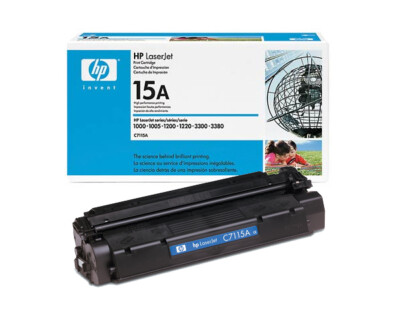 Hewlett-Packard, HP OEM LaserJet Print Cartridge 15A C7115A, Black NEW ...