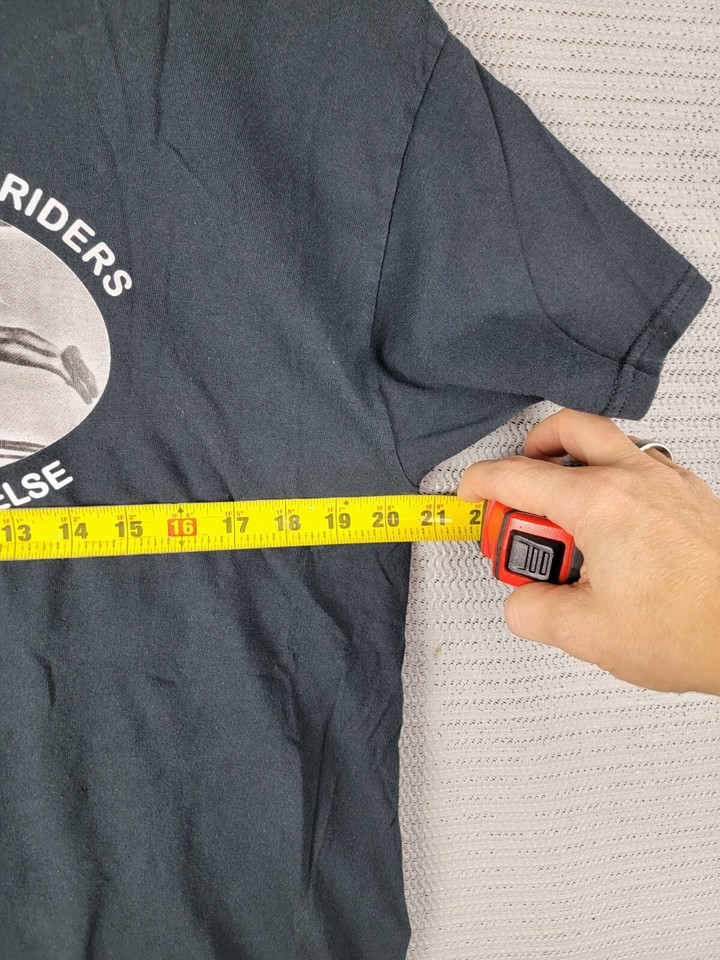 Calgary Motorcycle Riders t-shirt size Large Superman bike trick | eBay