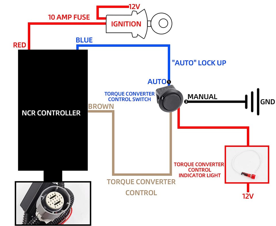 NCR 4L80E stand alone controller manual shift conversion for 4l80e ...