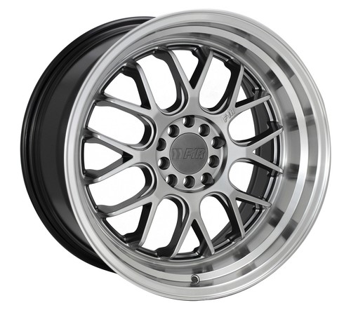 17x8.5 F1R F21 5x100,5x114.3 +35 Hyper Black Wheels (Set of 4) | eBay