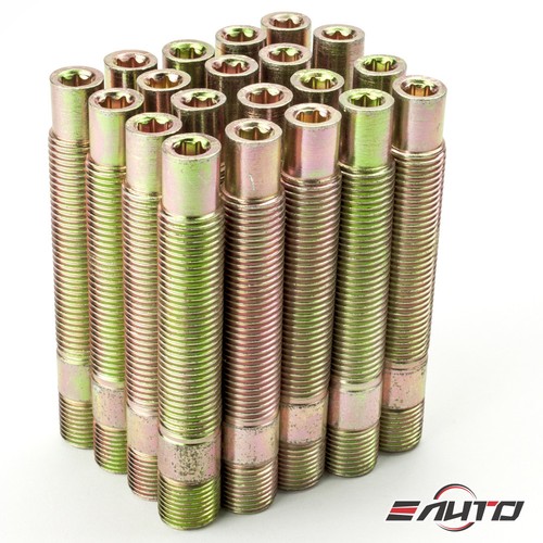 20pc 90mm 14x1.25 to 14x1.5 Rim Wheel Conversion Converter Adapter ...