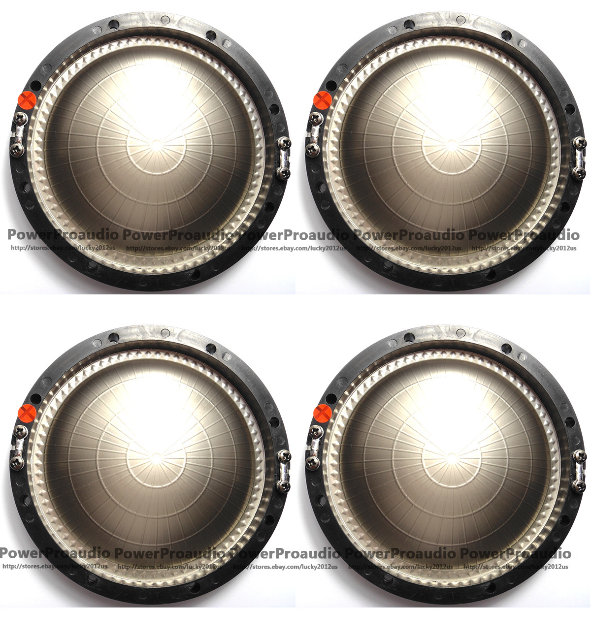 4pcs diaphragm For JBL 2446 2446H 2447 2447H 2445 2451J 2452H Aluminium ...