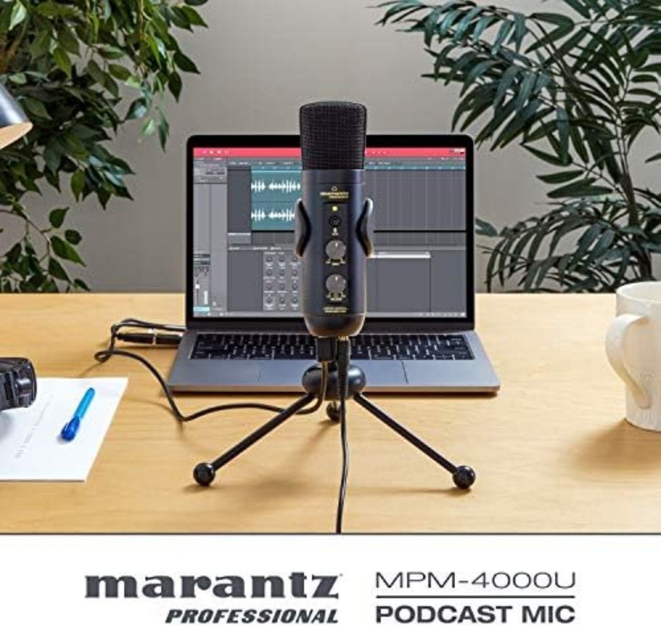 Maranz Pro USB microphone condenser built -in audio interface MPM-4000U ...