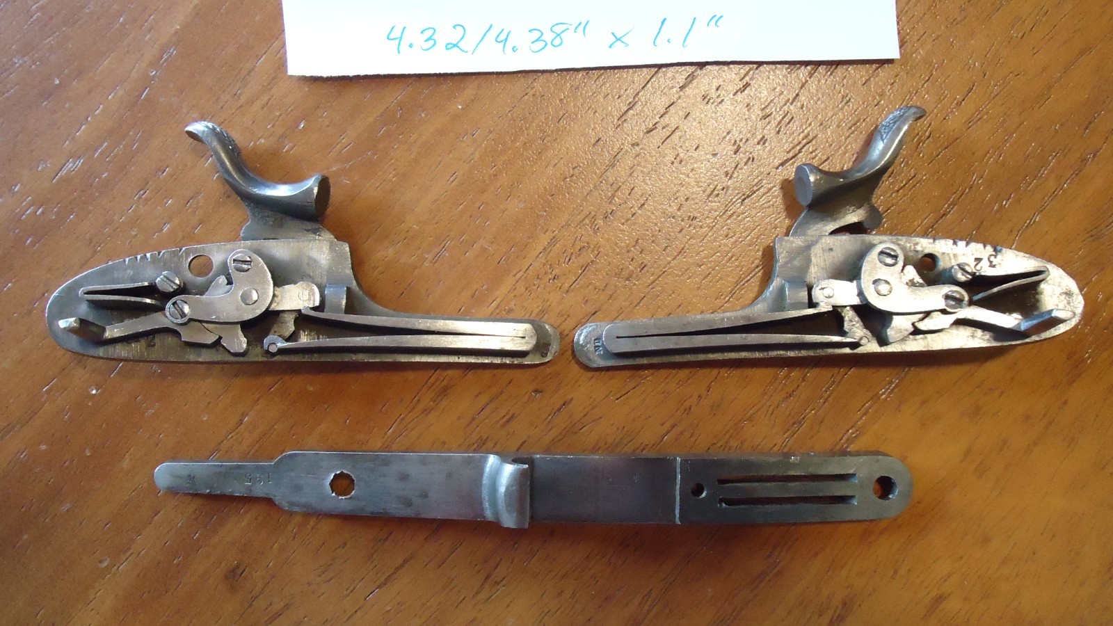 Antique Parker Side by Side Shotgun Locks and Trigger Bar | eBay