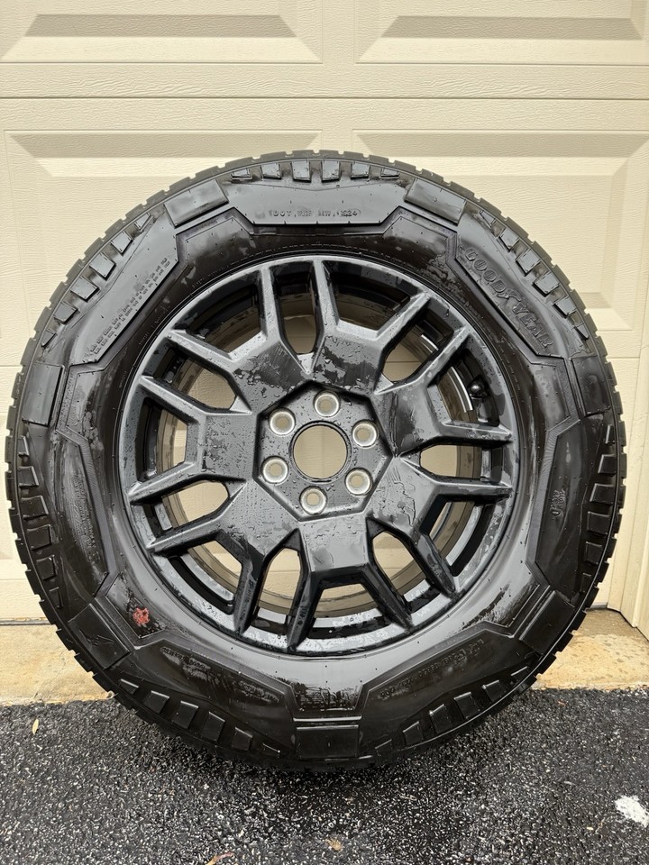 Tesla Cybertruck wheel and tire 95% Tread Remaining | eBay