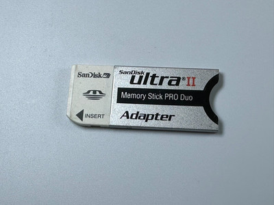 Used SanDisk Ultra II Memory Stick Pro Duo Adaptor | eBay
