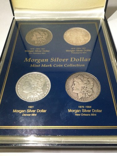 Valuable Old 1881 to 1921 The Morgan Silver Dollar Mint Marks Coin ...