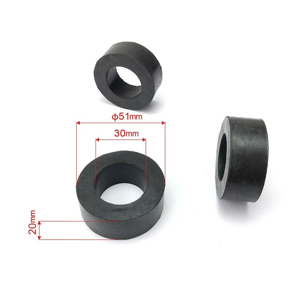 Weight Plate Spacers 2Pcs Rubber Washers for Smooth Guide Rod ...