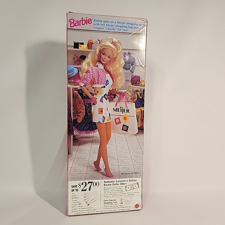 Shopping Fun Barbie Doll Meijer Exclusive Special Limited Edition ...