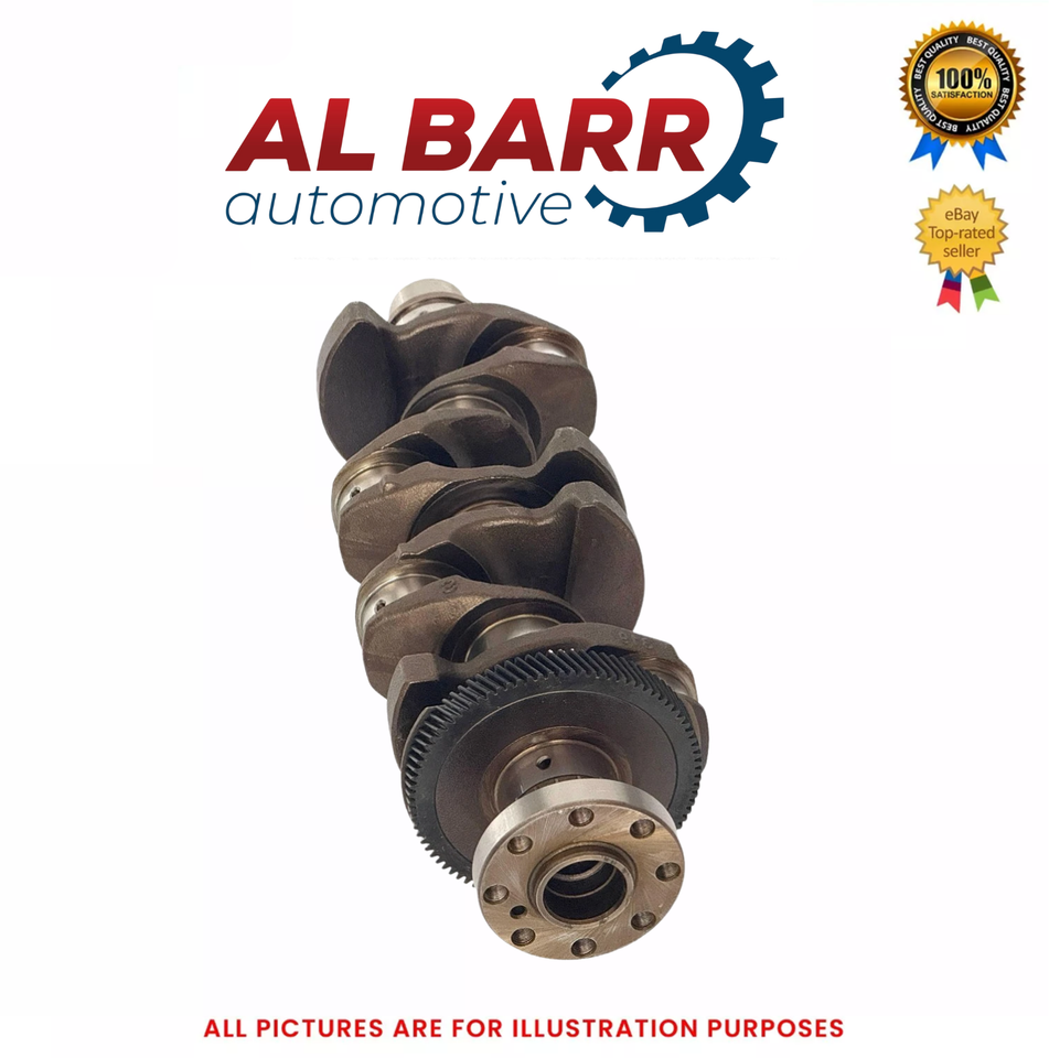 JAGUAR XE XF 2.0 ENGINE AJ200 204DTD ALLOY STEEL CRANKSHAFT W/GEAR ...