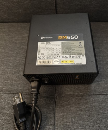 CORSAIR RM Series RM650 Fully Modular 80PLUS Gold ATX Power Supply | eBay