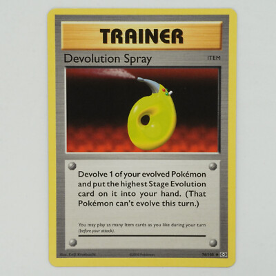 Devolution Spray 76/108 Uncommon XY: Evolutions Pokemon Card | eBay