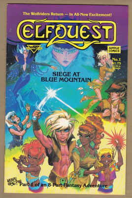 Elfquest: Seige at Blue Mountain #1 (Apple Comics, 3/87) - Wendy Pini ...