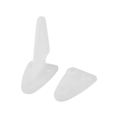 Control Horn, 20x21mm Plastic Horns with 4 Holes 1.6mm White 10 Sets | eBay