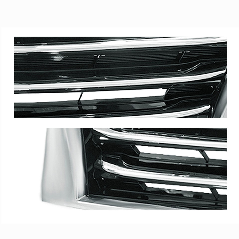 2013-2015 Nissan Altima Front Black W/ Chrome Trim Grille FITS ...