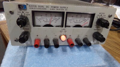Hewlett Packard Model: 6205B Dual DC Power Supply. | eBay