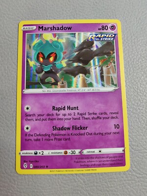 Marshadow | Holo | MINT | SWSH Evolving Skies 080/203 | Pokemon | eBay