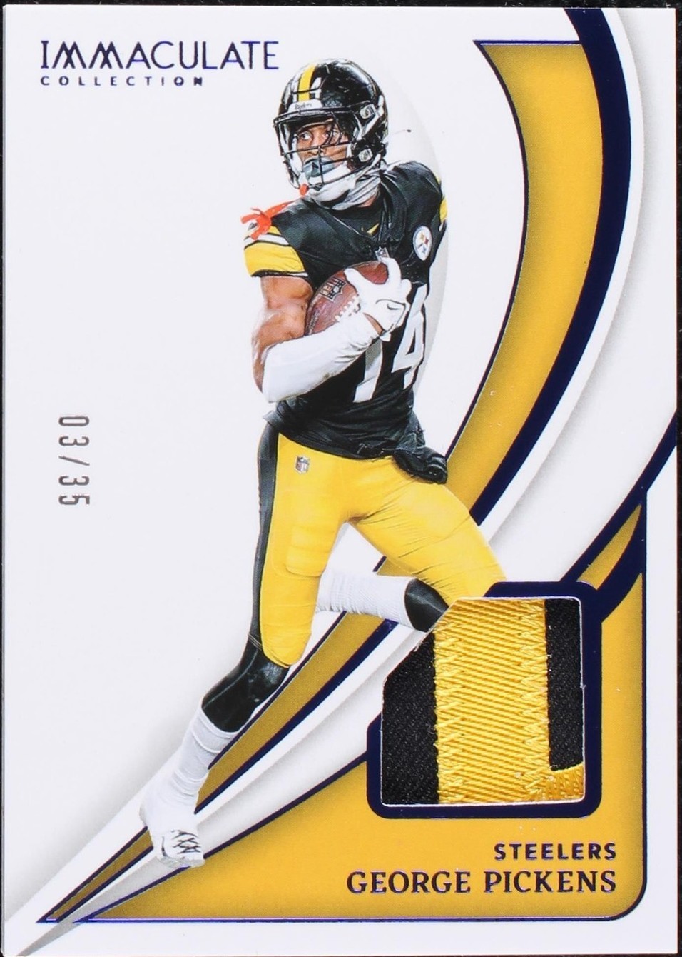 2024 Panini Immaculate Collection - Memorabilia George Pickens, George ...